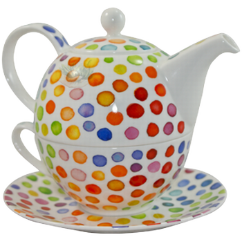 Dunoon Tea for one set Hot Spots ATEMPAUSE